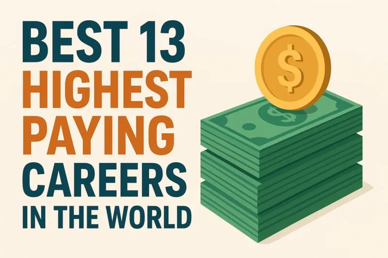 Best 13 Highest Paying Careers in the World