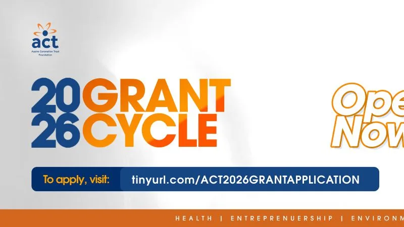 ACT Trust Foundation Grant Cycle 2026 Opens for African NGOs and Social ...